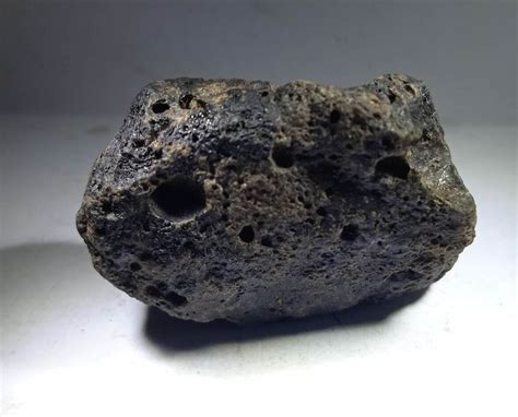 Meteorite Achondrite Lunar Vesicular Basalt Of Ilmenite Rich In Olivine