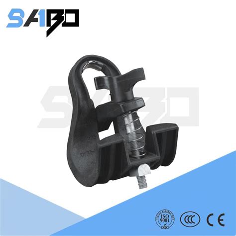 PSP Overhead Line Fiber Glass Reforced Nylon Plastic Anchoring Suspension Clamp For LV