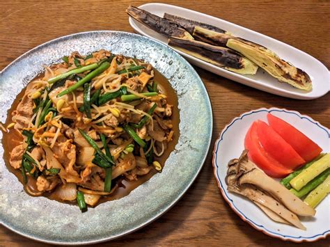 秋本食品株公式🥒🥕 On Twitter Rt Gurethecat 0230602の晩ご飯 焼きヤングコーン 豚キムチ
