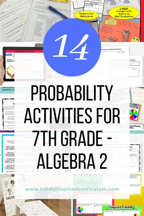 Probability Activities And Lesson Plans Secondary Math
