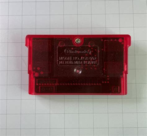 Pokemon Ruby Version Game Boy Advance Repro Geekgearstore