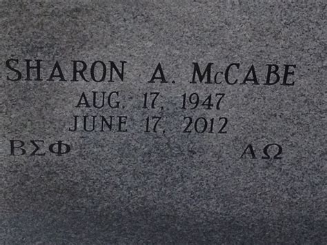 Sharon Ann Mccabe 1947 2012 Find A Grave Memorial