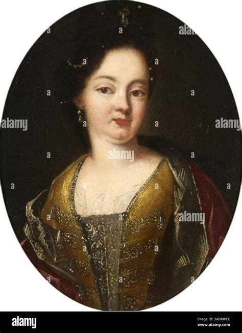 This 17th18th Century Oil Painting Depicts A French Princess Part Of