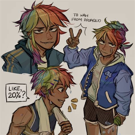 Humanized Rainbow Dash Clop