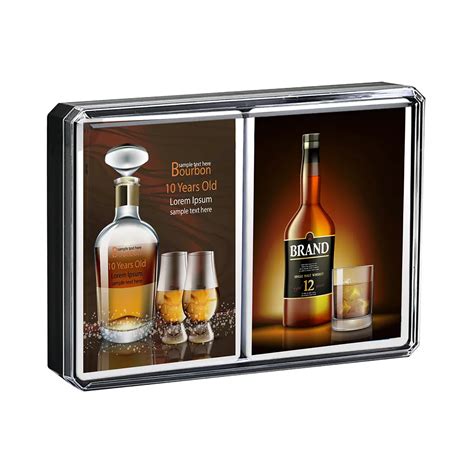 브리지 카드 더블 데크ps용 플라스틱 상자