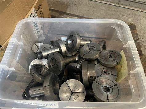 Large Qty Of Various Sizes Of Hardinge Collets
