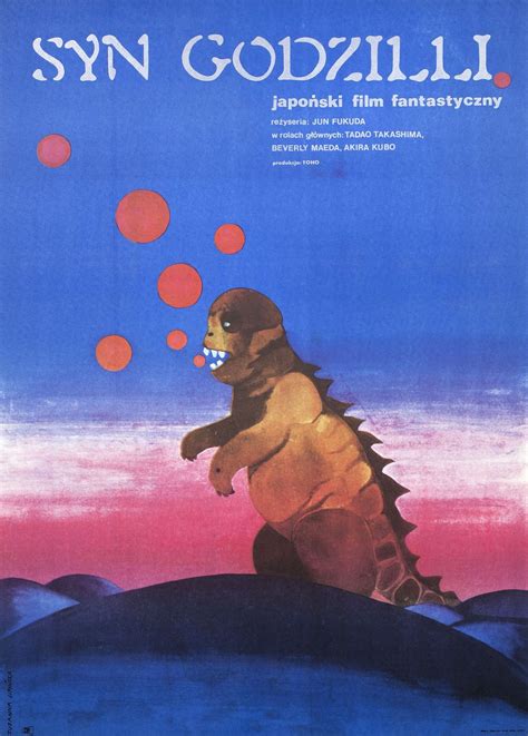 Son Of Godzilla Original 1966 Polish A1 Movie Poster Posteritati
