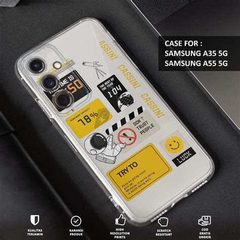Jual Case Samsung A G Casing Samsung A G Motif Nasa Ticket