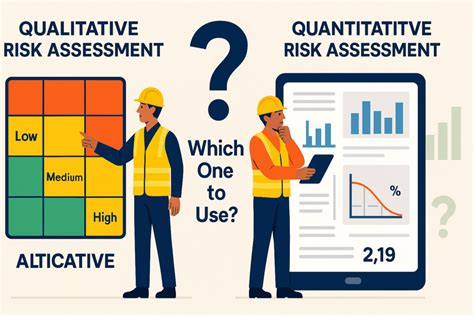 Quantitative Vs Qualitative Risk Assessment Which One To Use Hse