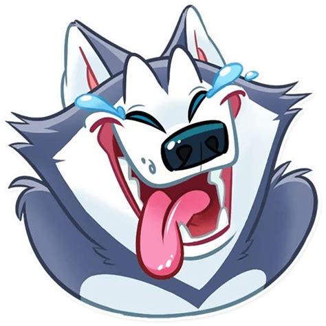 Набор стикеров для Telegram Хороший пёсик