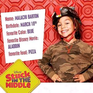 Malachi Bartongallery Malakai Stuck In The Middle Malachi Disney
