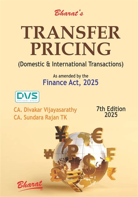 Transfer Pricing Domestic And International Transactions