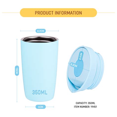 350ml Stainless Steel Coffee Mug Wholesale Everichhydro