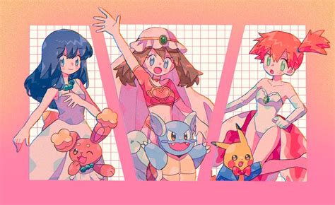 Pikachu Dawn May Misty Buneary And 1 More Pokemon And 4 More