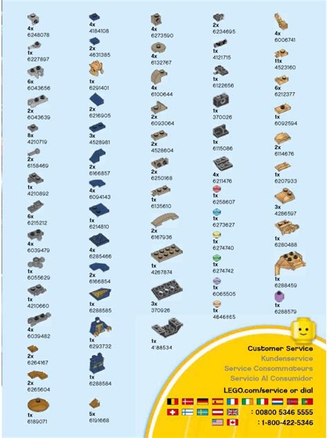 Ver Instrucción De Lego® 76141 Thanos Mech Instrucciones