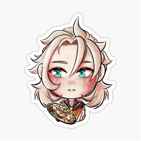 Fanmade Albedo Genshin Impact Sticker For Sale By Umivette