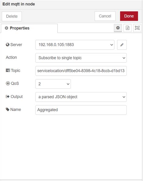mqtt node every 5 minutes general node red forum