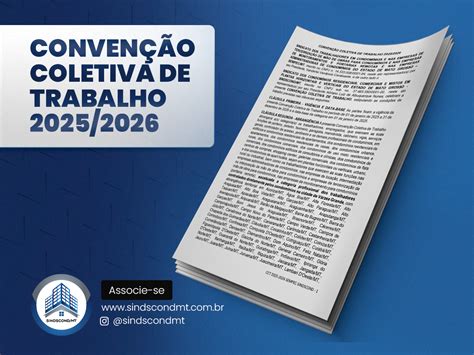Convenção Coletiva de Trabalho Sindscond MT