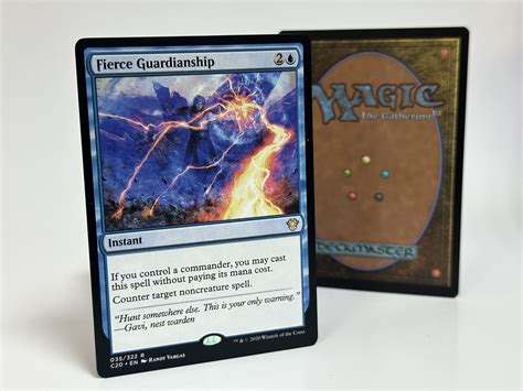 Fierce Guardianship Mtg Proxy Commander 2020 High Quality Mtg Proxy