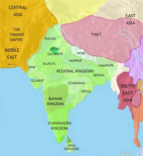 Map Of South Asia 2500 Bce Indus Valley Civilization Timemaps