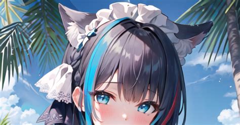 アズールレーン ダンナさまの目が釘付けだよ。チェシャーの水着、気に入ってくれた？ Pekoillustのイラスト Pixiv