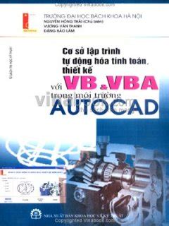 Sách Cơ Sở Lập Trình Tự Động Hoá Tính Toán Thiết Kế Với VB Và VBA