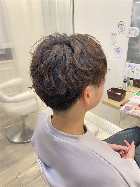 弟初パーマ！！ Accole 滋賀県大津市と草津市、草津駅、瀬田駅、南草津駅のヘアサロン
