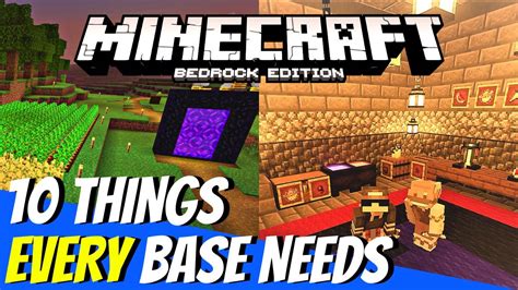 Minecraft Bedrock Base Ideas At Shanita Parker Blog