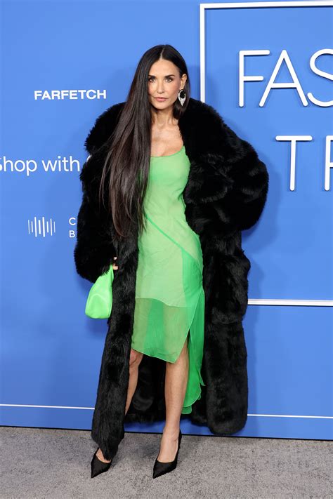 Demi Moore Knows A Slip Dress Is A Timeless Choice British Vogue