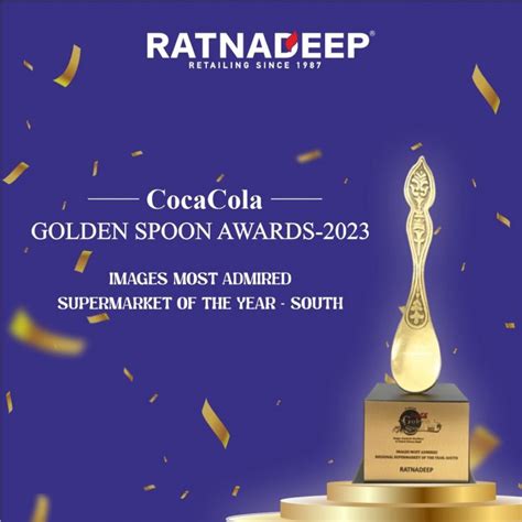 ratnadeep retail private limited on linkedin cocacolagoldenspoonaward
