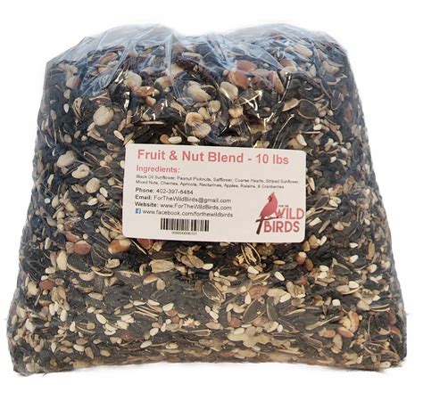 Fruit And Nut Blend — For The Wild Birds