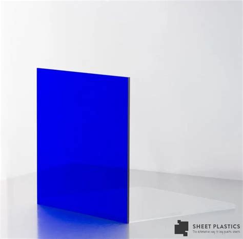5mm Dark Blue Tint Acrylic Sheet Cut To Size Acrylic Sheets Plexus