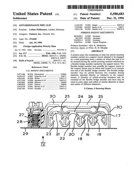 Anti Resonance Pipe Clip Pdf Pipe Fluid Conveyance Applied And