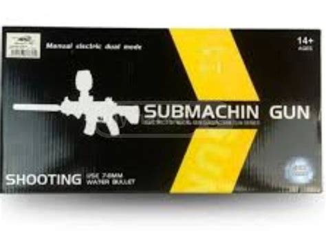 საბავშვო სათამაშო თოფი იარაღი თოფი სასროლი ტყვიებით წყლის ტ მეორადი