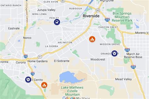 Map Hawarden And Eagle Fires