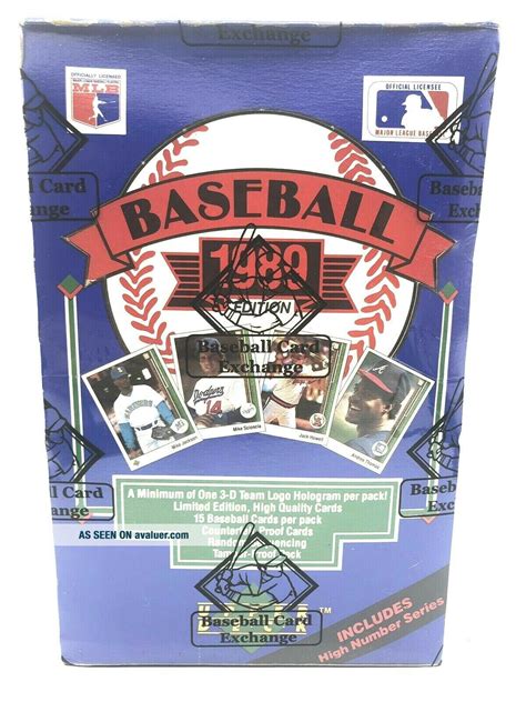 1989 Upper Deck Baseball High Number Box Bbce Wrapped Possible Psa Griffey Rc 5567416