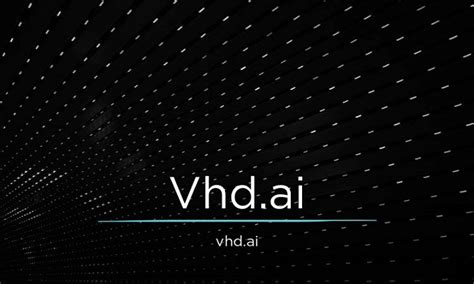 Vhdai Is For Sale