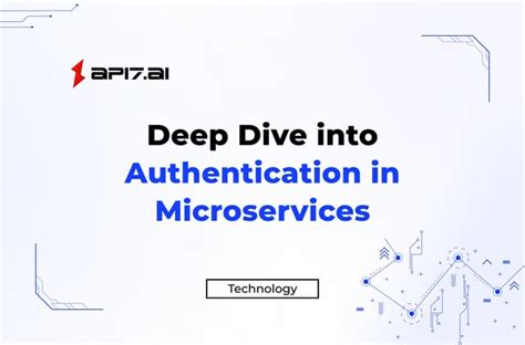 Deep Dive Into Authentication In Microservices Rsoftwarearchitecture