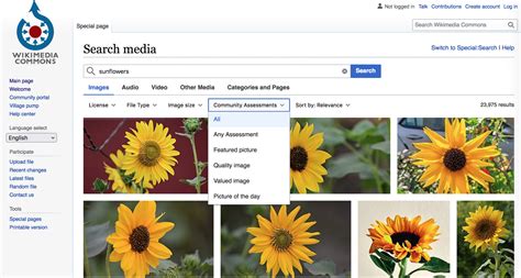 Finding Images On Wikimedia Commons Finding And Using Openly Licensed