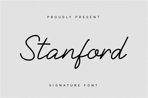 Stanford University Logo Font