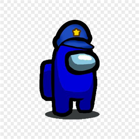 Hd Dark Blue Among Us Crewmate Character With Egg Png Citypng