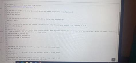 Uomo Prob Basic Cell Array Operations Pts Chegg