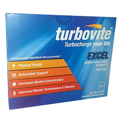 Turbovite Excel Sachet 20 I Omninela Medical — Za