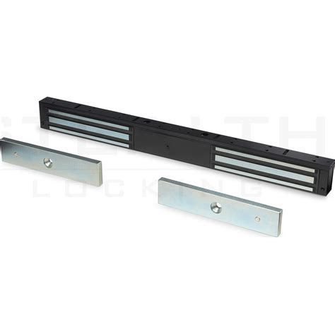 STP STEALTH DS Stealth Double Slimline Monitored With Door Status Maglock Black