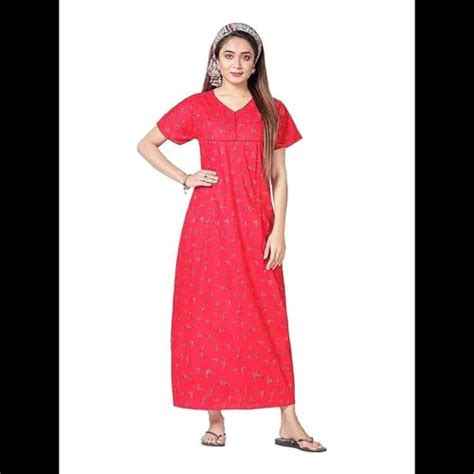 Buy Kbnbj Womens Pure Cotton Nursing Feeding Maternity Nighty Gown