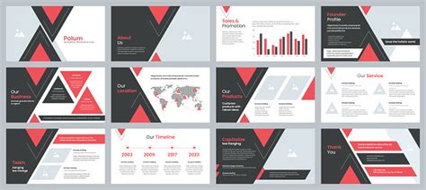 파워 포인트 및 기조 연설 프리젠 테이션은 디자인 템플릿과 인포 그래픽의 요소를 슬라이드합니다 Slide Show Presentation Software에 대한 스톡 벡터