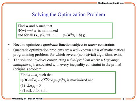 support vector machine algorithm in machine learning ppt