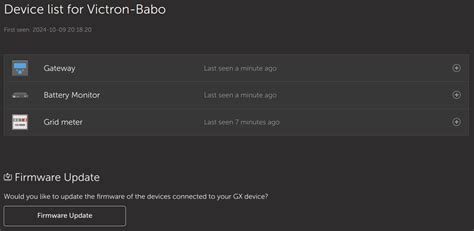 Vrm Device List Does Not Show Existing Vebus System Qanda And