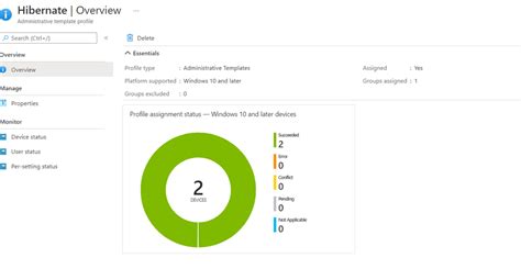 How To Enable Hibernate Power Menu Via Intune