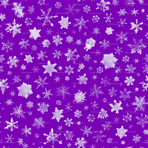 Purple Snowflake Wallpaper Wallpapersafari